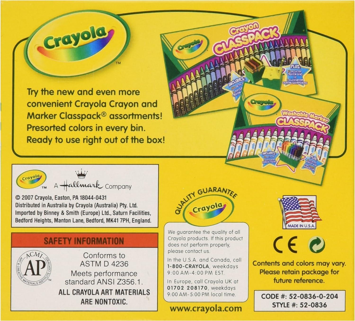 Crayola White Crayon Refill - 12 Count Bulk School Supplies | Buy Now ...