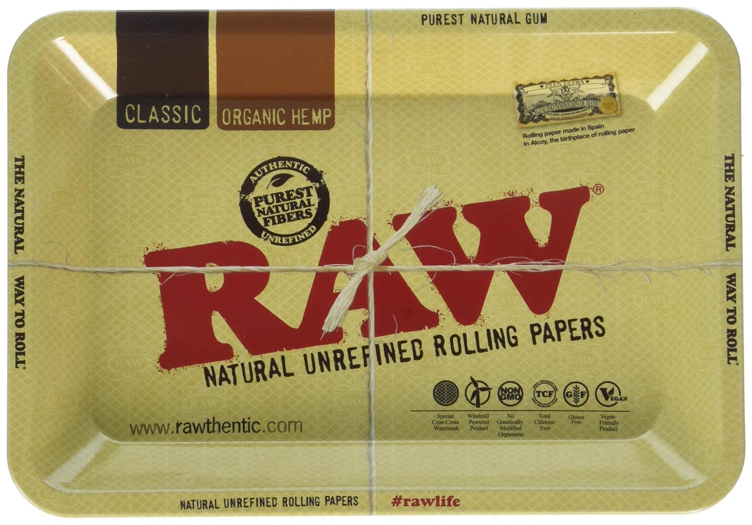 Raw Metal Rolling Tray Mini 7 X 5 Inch Mini Tray