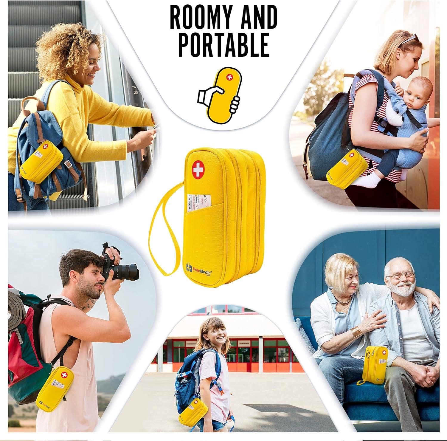 PracMedic Bags Epipen Carry Case - Insulin Cooler Travel Case for ...