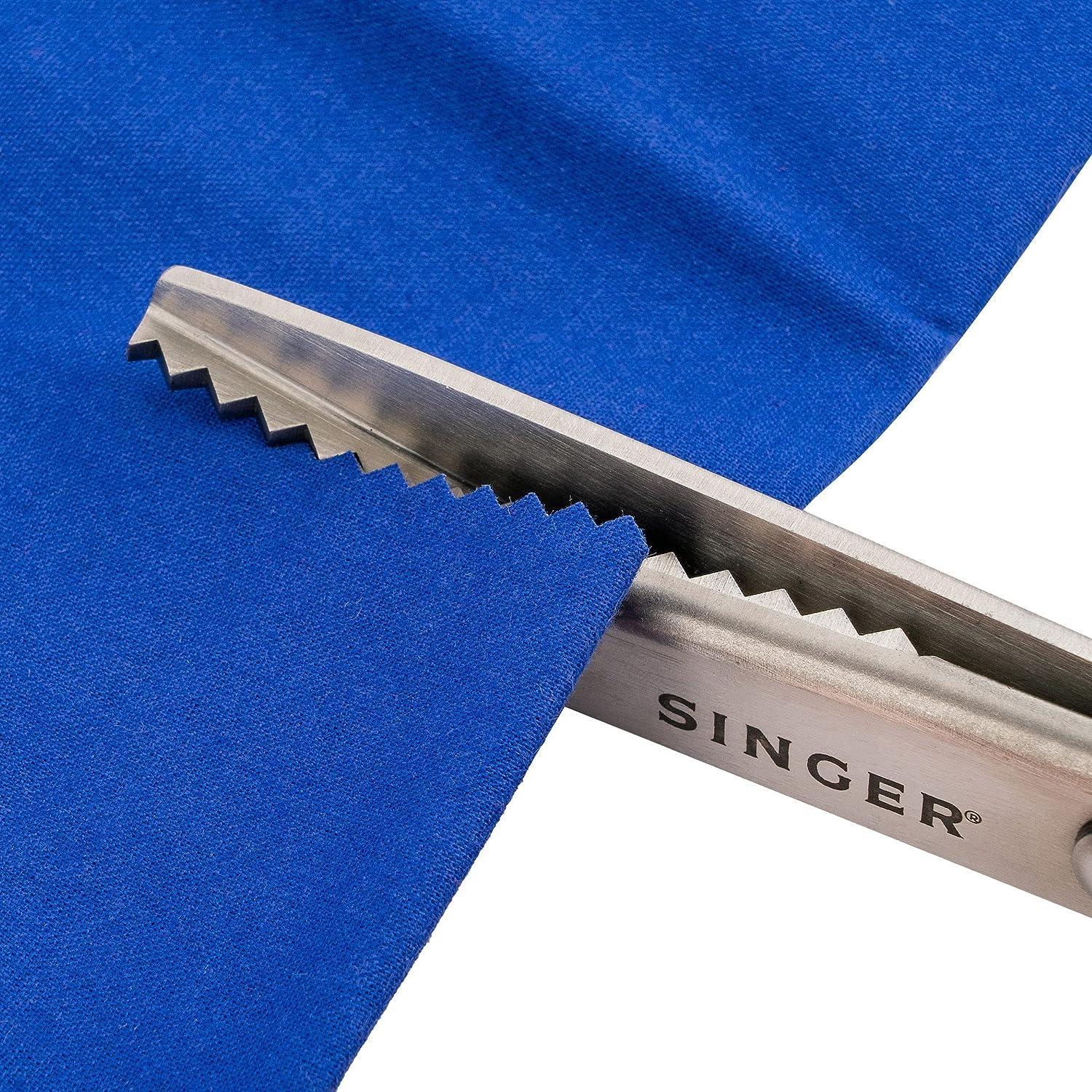 SINGER 9 Pinking Shears - Zig Zag Scissors for Fabric | Buy Now with ...