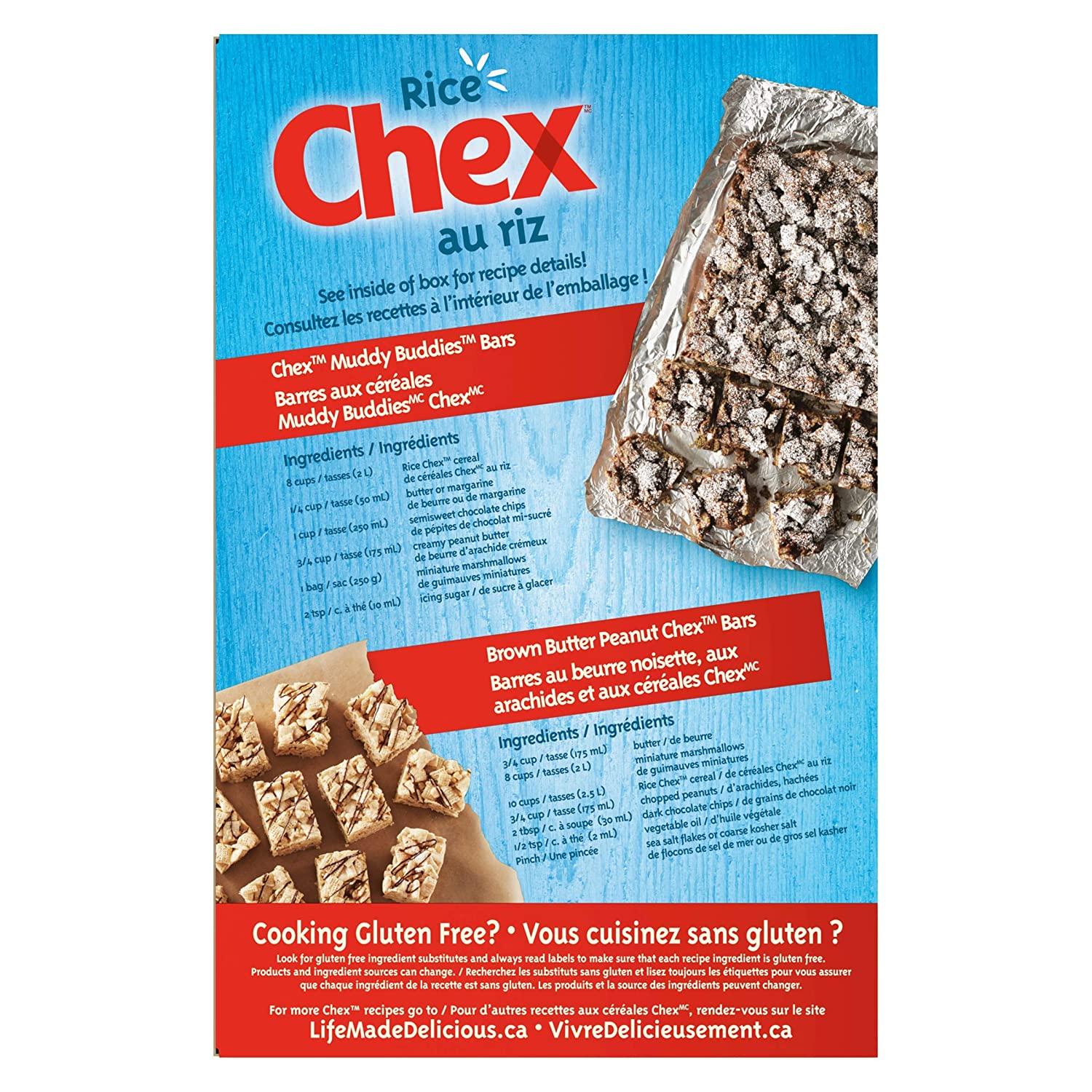 Chex Gluten Free Rice Cereal, 365g/12.8oz, (Imported from Canada)