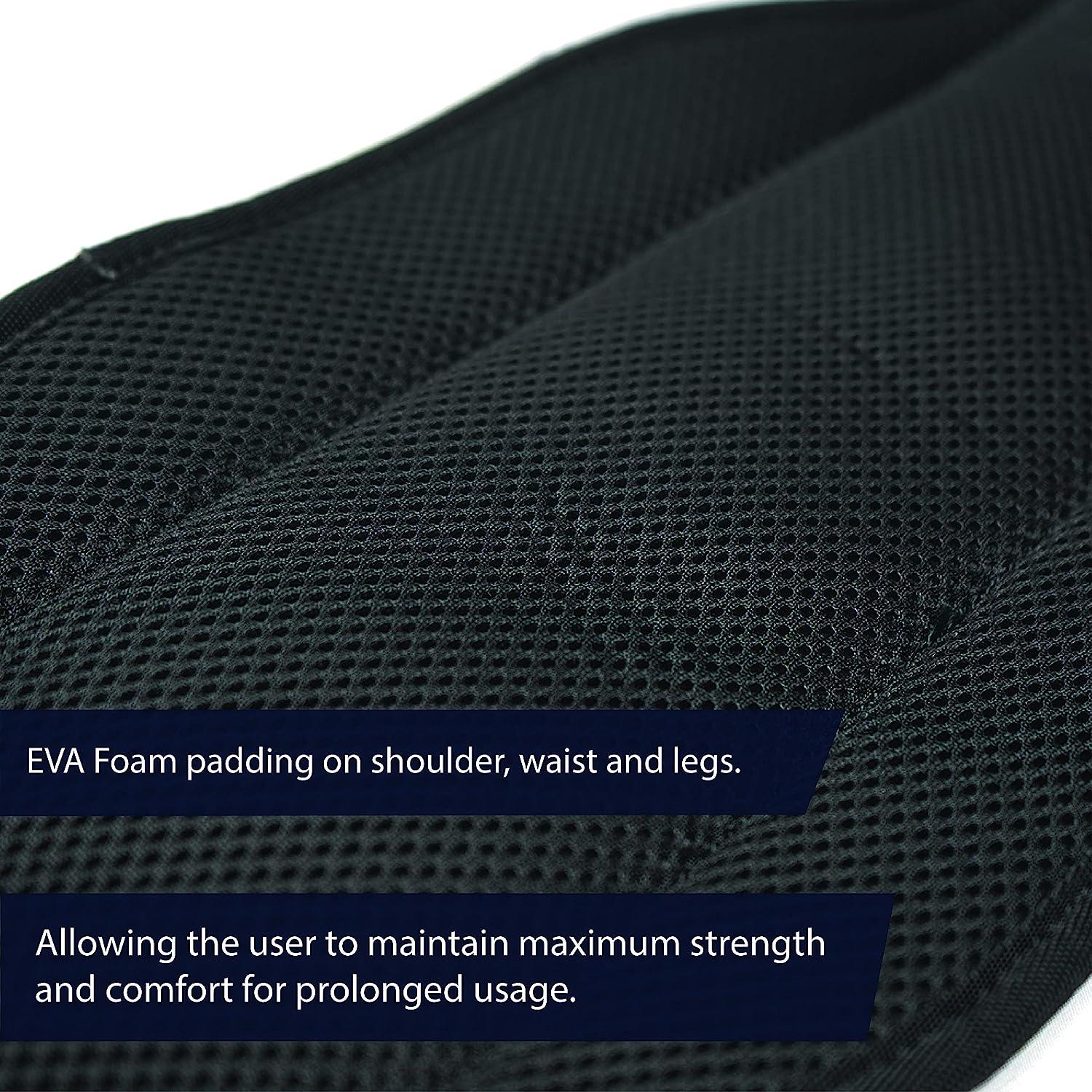 Fusion Climb Tac Rescue Tactical Full Body EVA Padded Zipline Harness ...