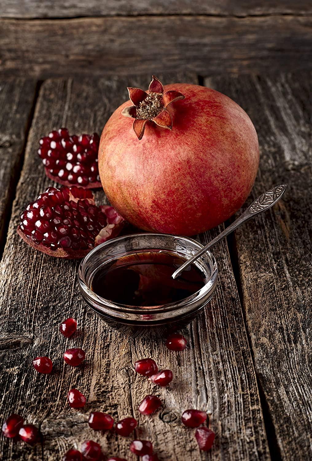Lebanese Pomegranate Molasses 12.35 oz - 100% Natural, No Added Sugar ...