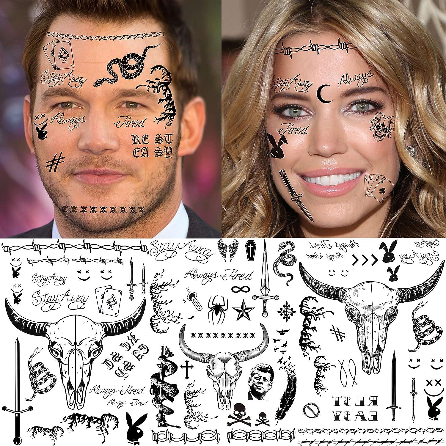 Face Tattoos For Men