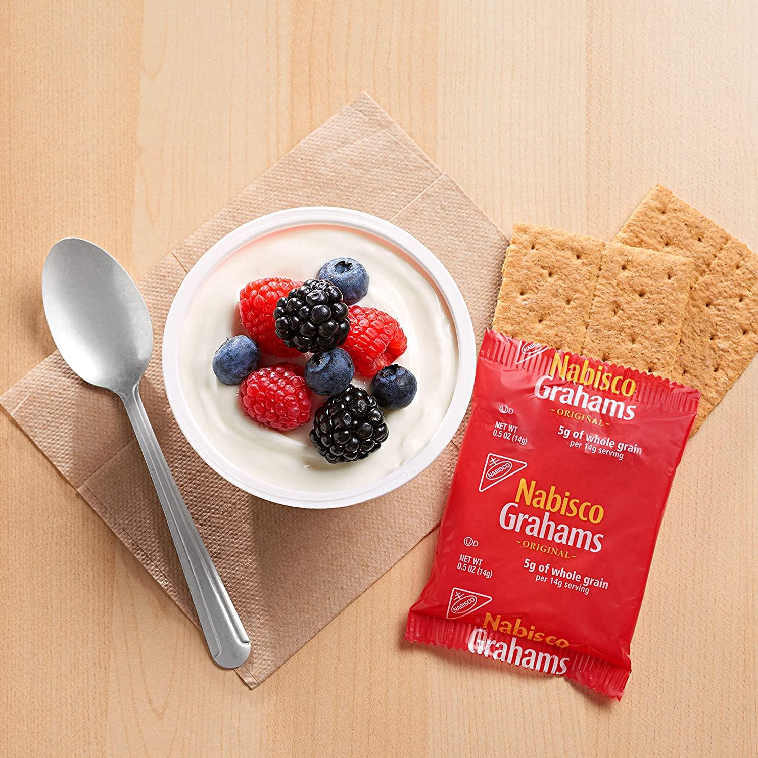 Nabisco Original Grahams 0.5oz (Pack of 200) - Delicious Mini Graham ...