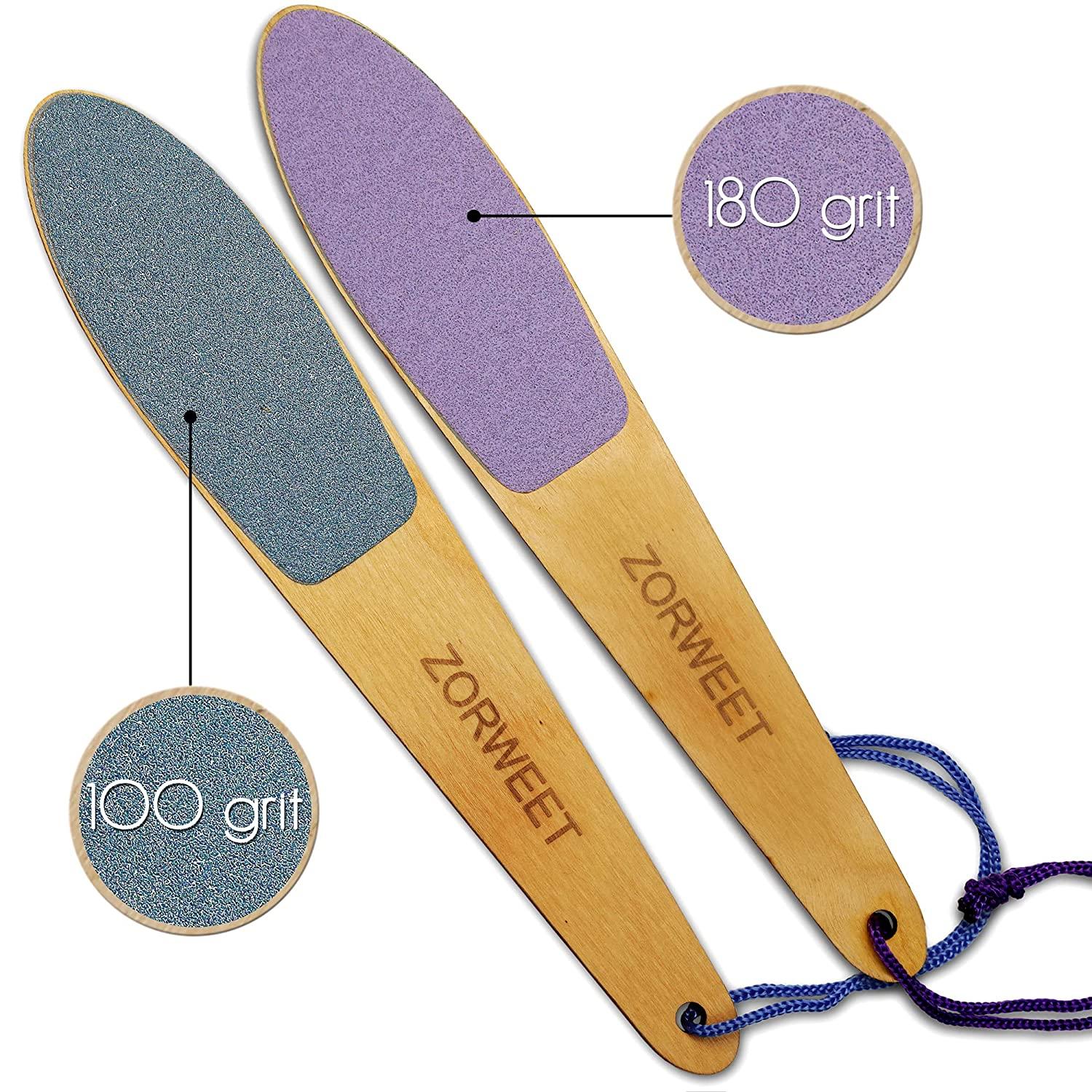 3pcs Coloured Double Sided Foot Files - Pedicure Heel Rasp & Callus ...