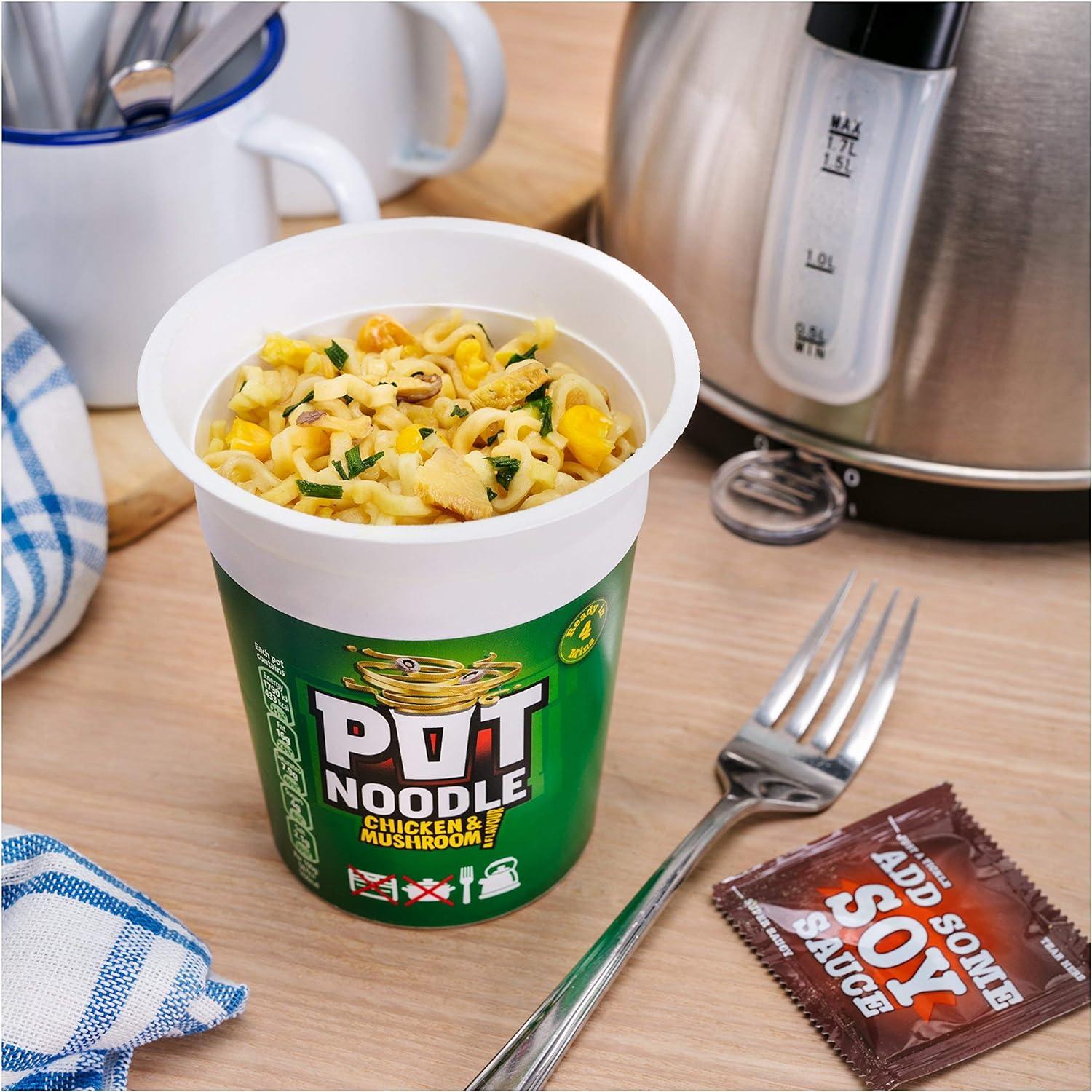 Chicken Instant Noodles Bulk Buy - Pack of 12 Mr. Noodles Kimchi & Pack ...