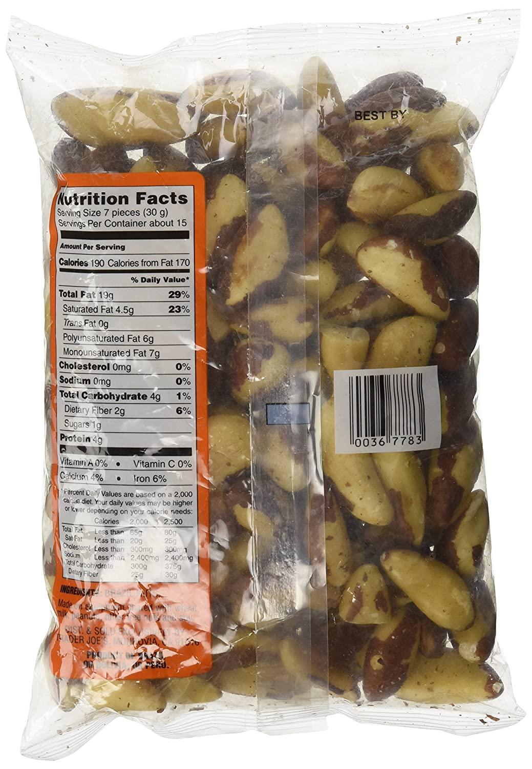 Trader Joe's Raw Brazil Nuts - Premium Quality Nuts for Snacking and Baking | Buy Now with ...