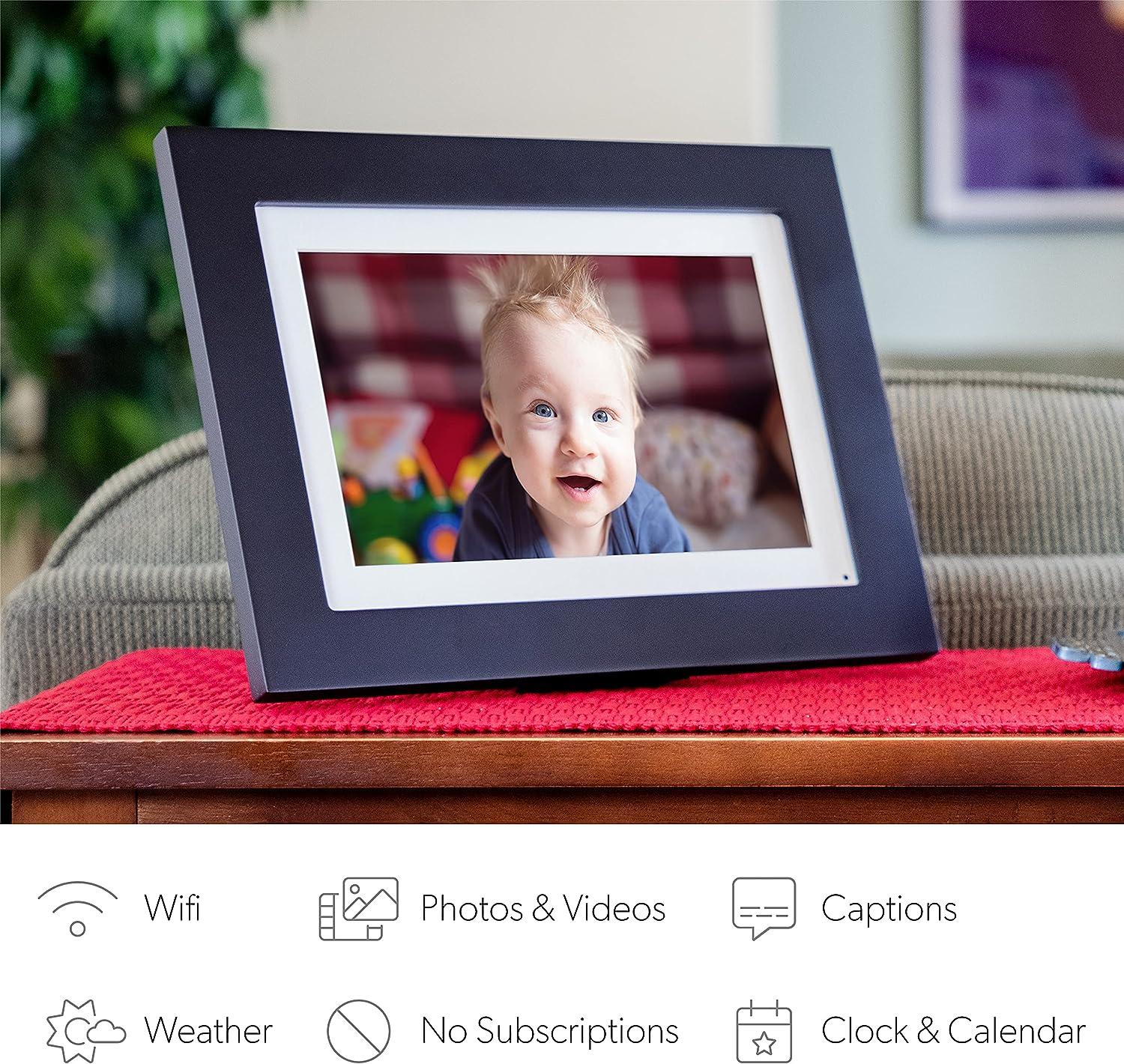 Photoshare 10 WiFi Digital Picture Frame | 8GB | 10.1 HD Touchscreen ...