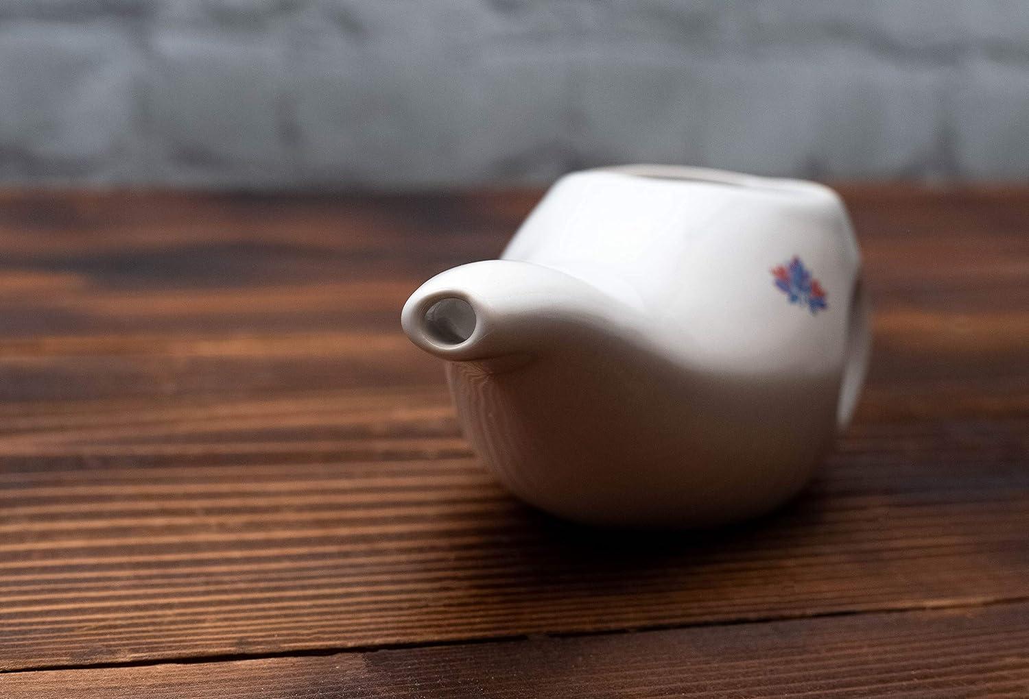 Ergonomically Designed Hand-made Ceramic Neti Pot - Sattvic Path | Clay ...