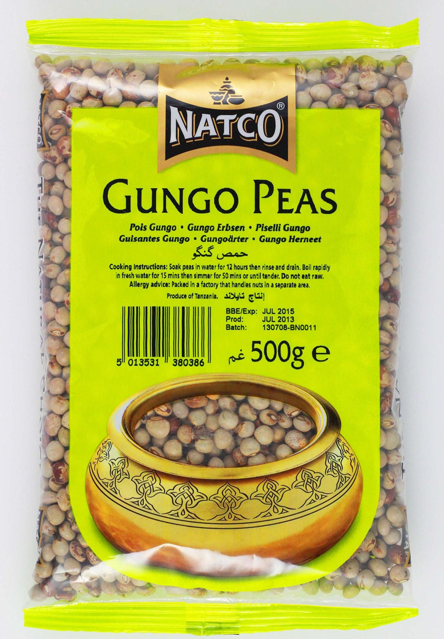 Natco Gungo Peas 500g | Buy Now with Express International Delivery ...