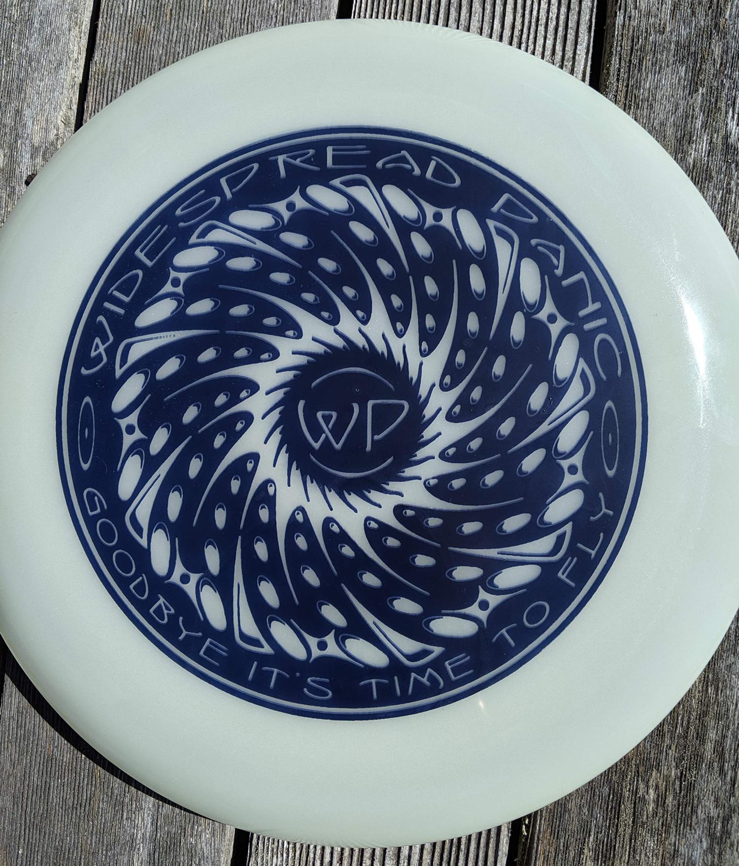 Funn & Frolic USA Ultimate Glow Frisbee 175gm - Widespread Panic | Buy ...