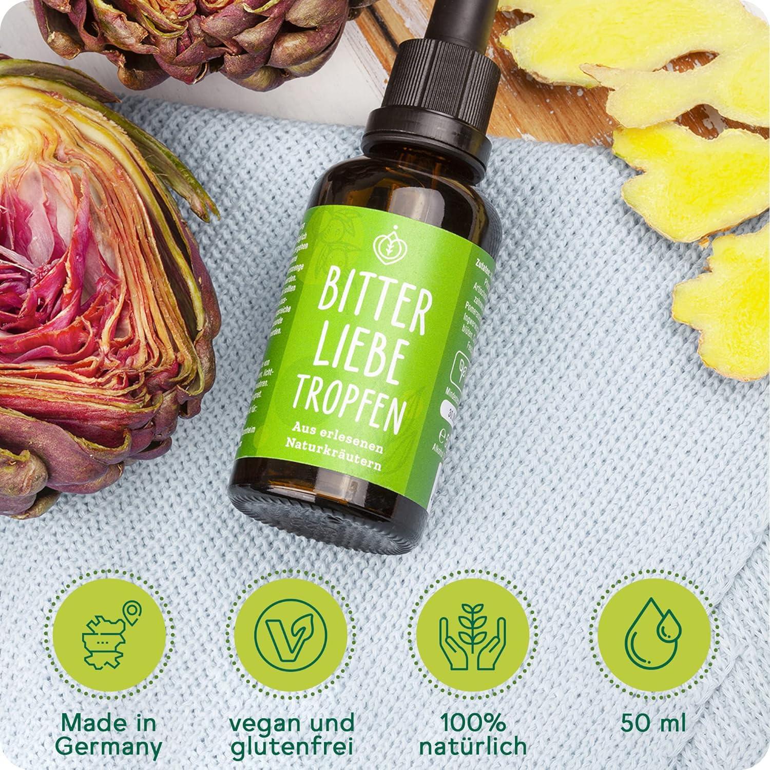 Bitter-Liebe Original Bitter Fabrics 50ml - High-Dose Bitter Drops by ...