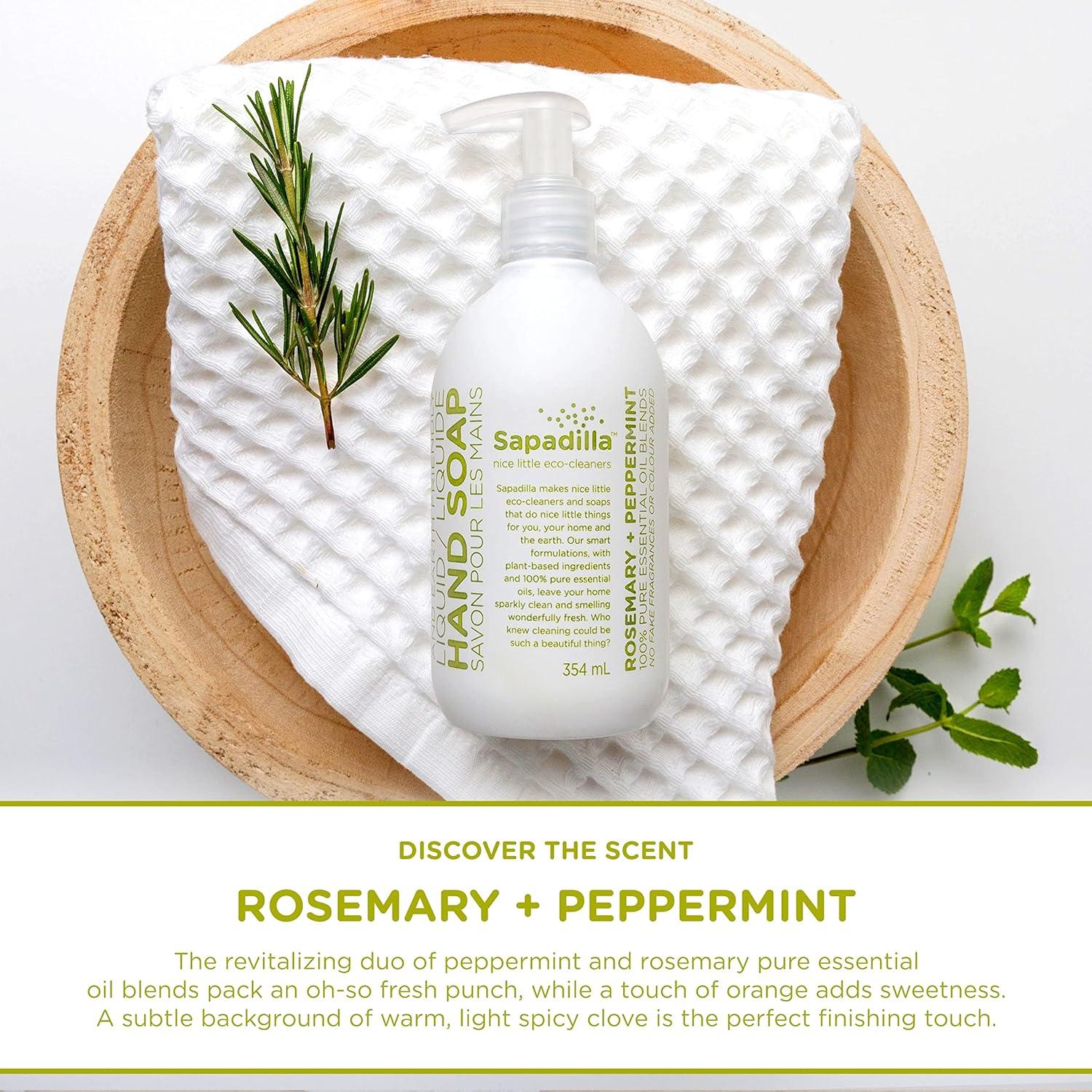 Sapadilla Liquid Hand Soap Variety Pack - 100% Pure Essential Oil ...