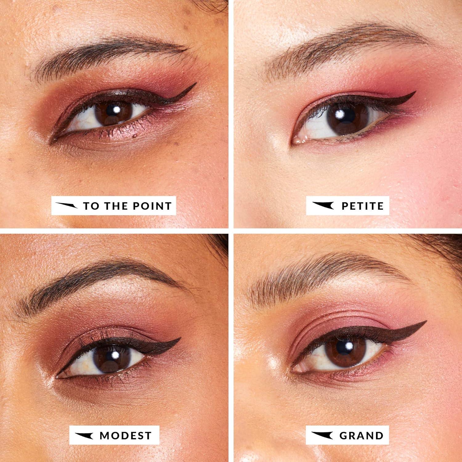 Quick Flick Hot Fudge Cat Eyeliner Stamp - Smudge-Proof 10mm Winged Liquid Eyeliner Pen Set ...