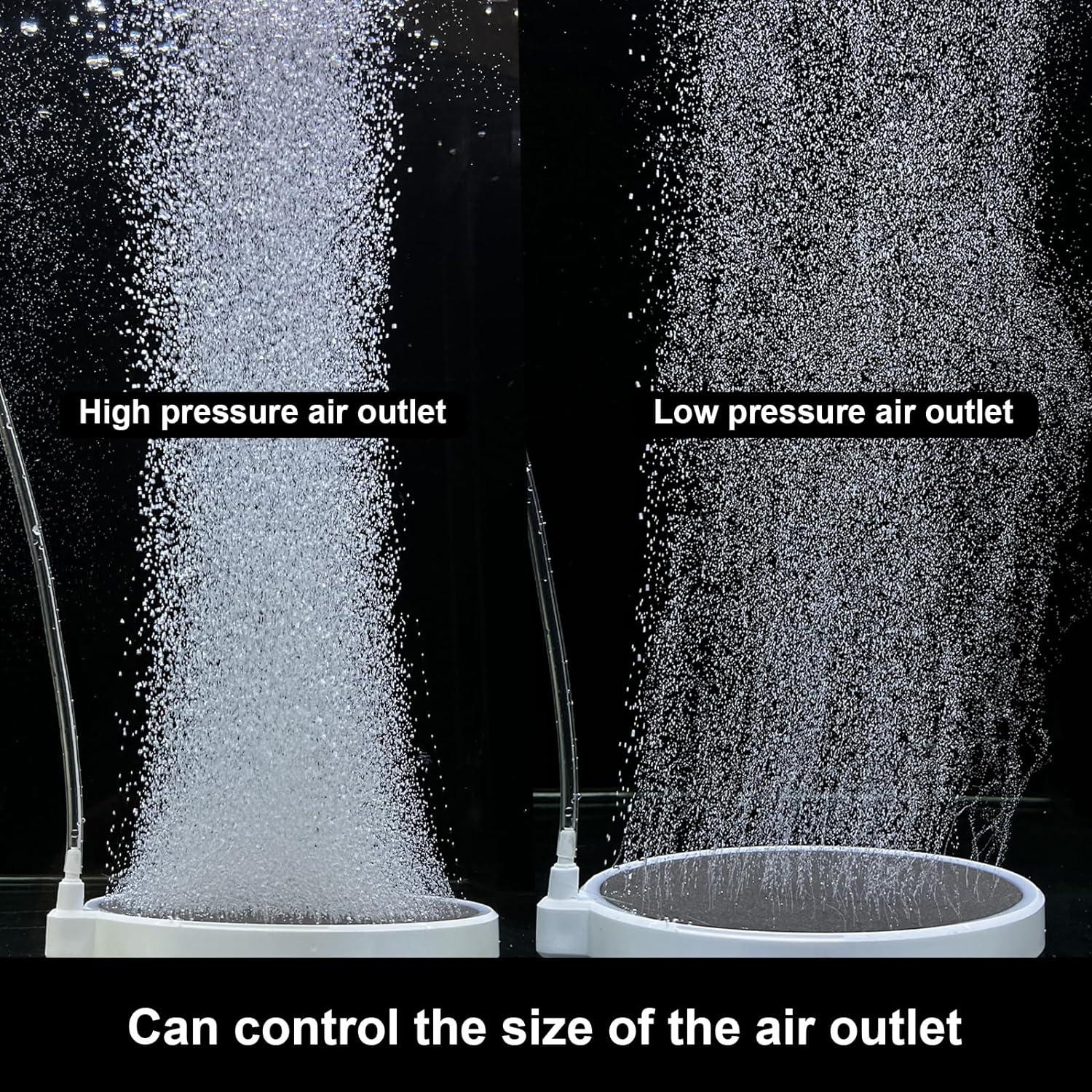 Boxtech Aquarium Air Stone Kit - Nano Bubble Oxygen Diffuser for ...