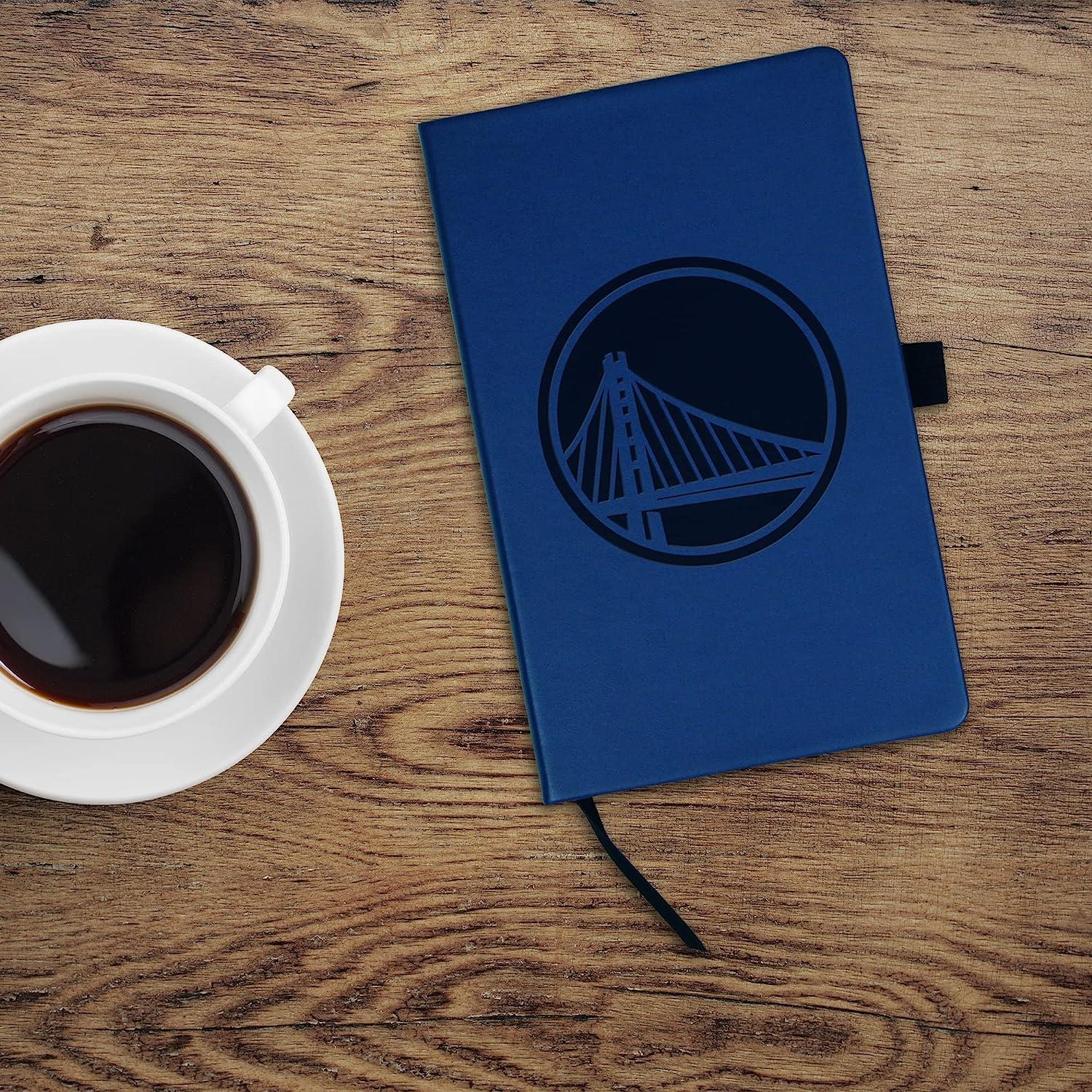 NBA Golden State Warriors Laser-Engraved Color Notepad 5.25 x 8.25 ...