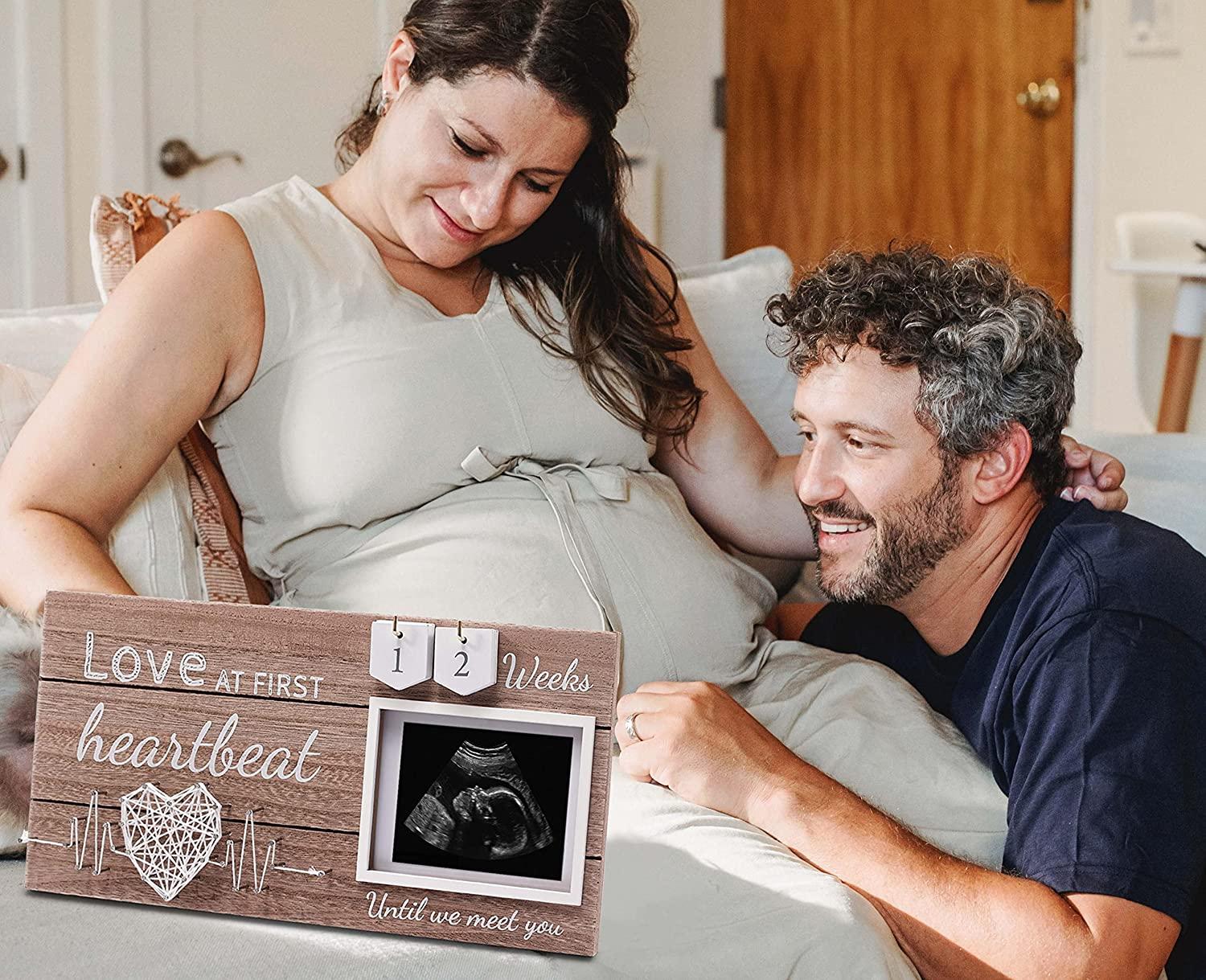 Love at First Sight Sonogram Picture Frame for Baby Girl Room - Gender ...