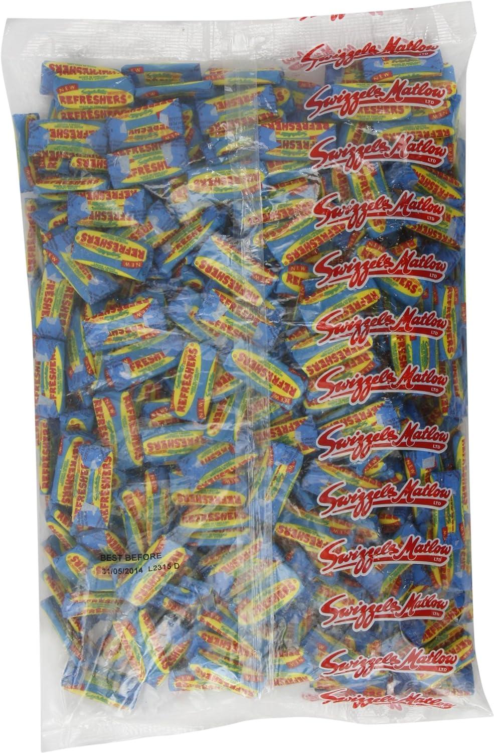 Swizzels Refreshers Original Lemon Flavour 3kg & Drumstick Lollies 3kg ...