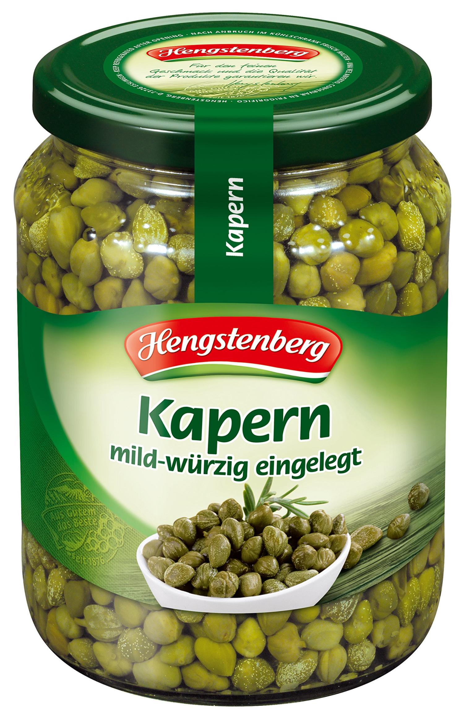 Hengstenberg Capers 670g - Premium Quality Imported Capers for Gourmet ...