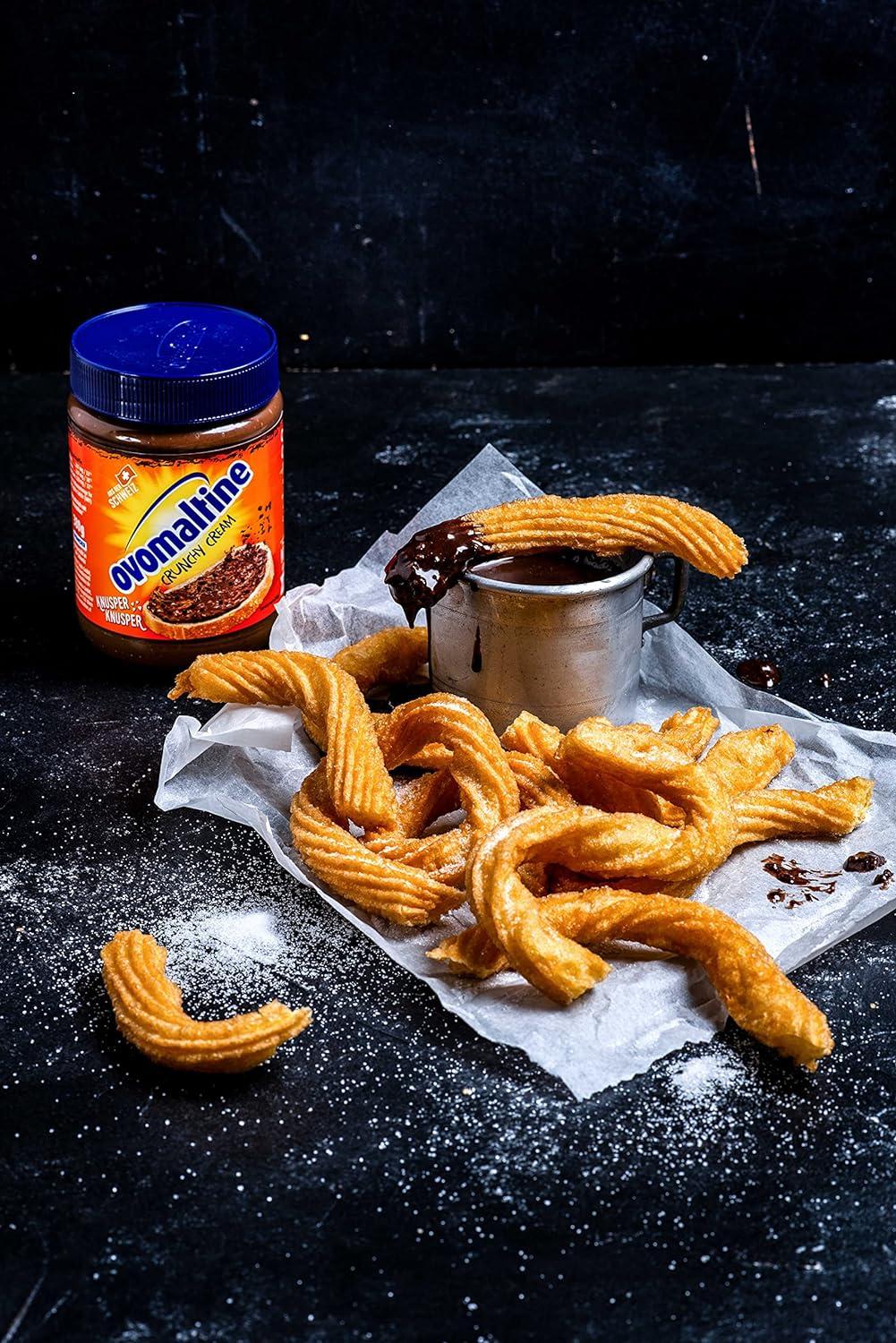 Ovomaltine Crunchy Cream Brot Spread - Palm Oil-Free Chocolate Cream ...