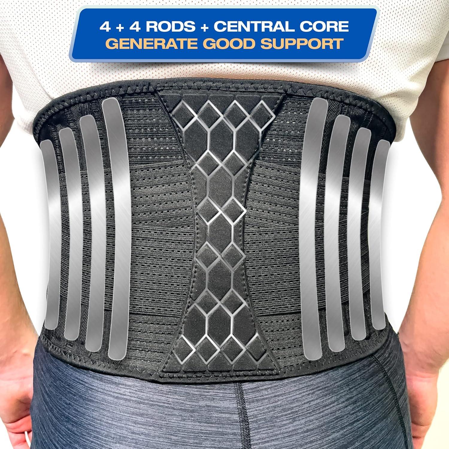 Jebolt Back Bandage - Lumbar Support Belt for Pain Relief & Injury ...