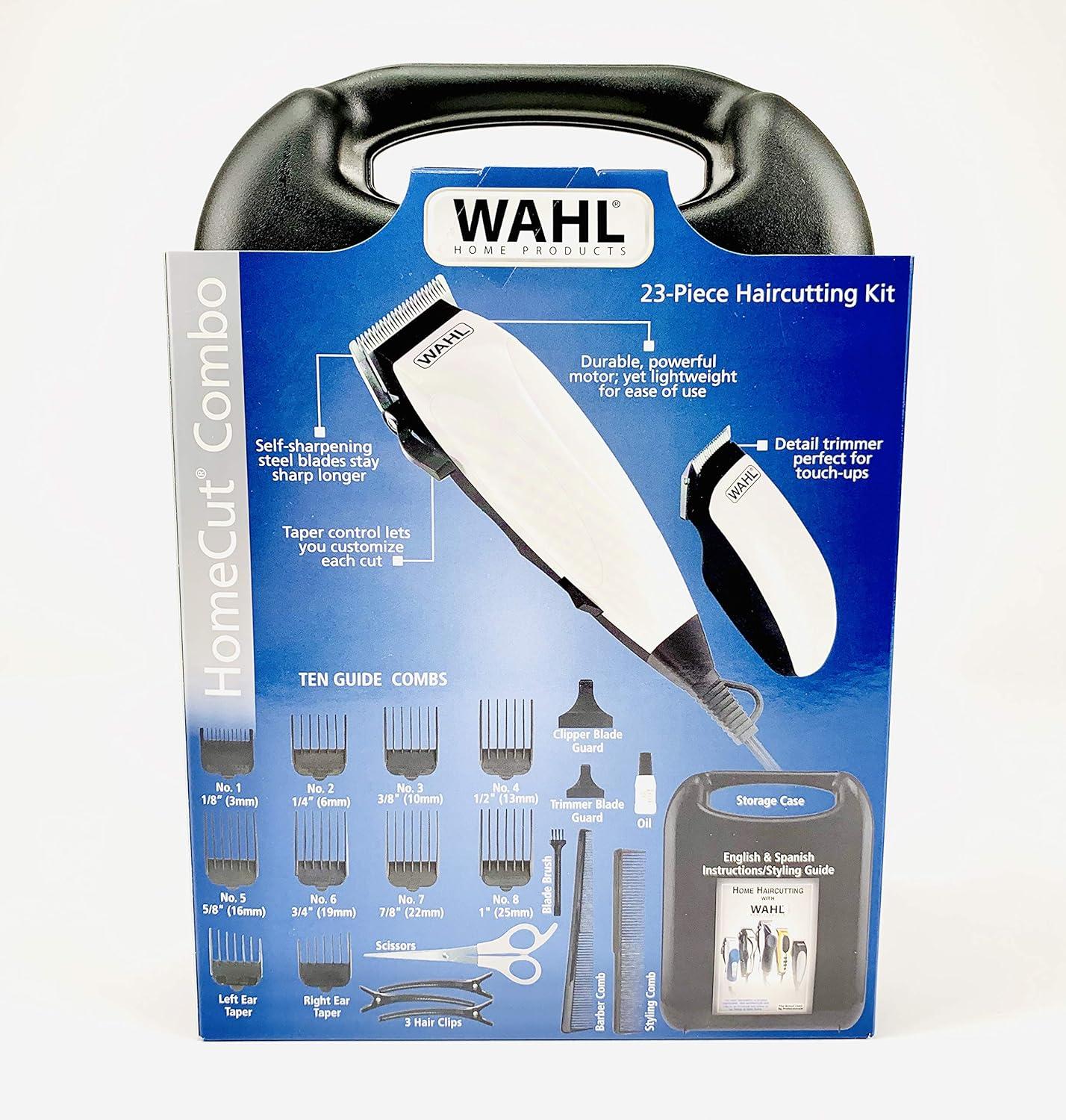 Shop Wahl HomeCut Combo - 23 Piece Complete Haircutting Kit ...