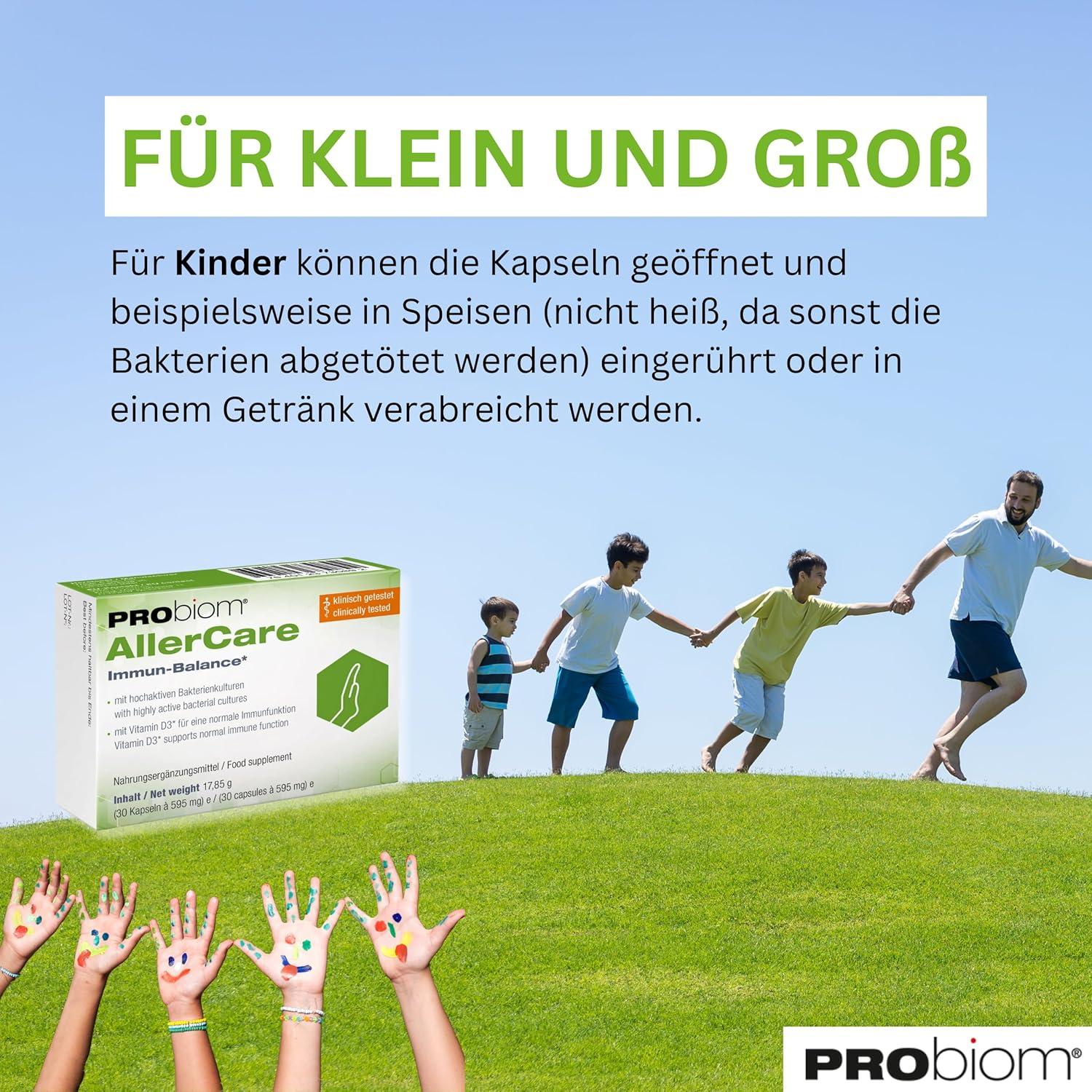 PRObiom AllerCare Probiotics as Allergy Prophylactic Clinically Tested ...