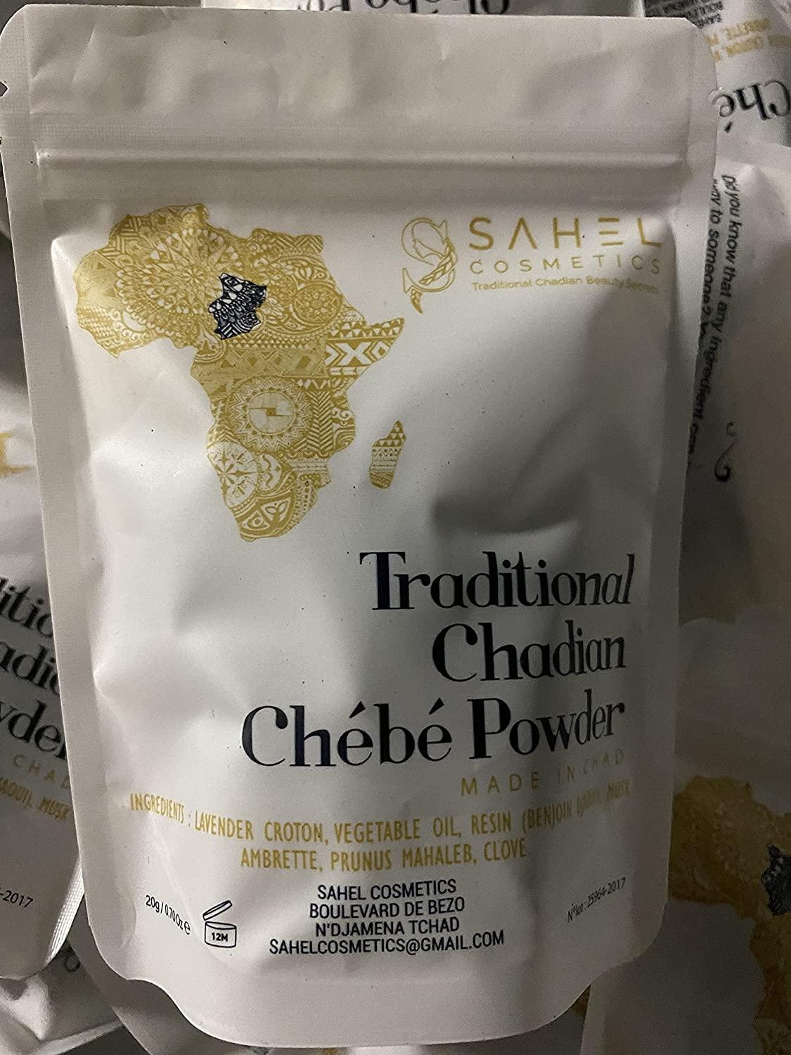 Uhuru Naturals Sahel Cosmetics Chebe Powder (20g) - Promotes Healthy ...
