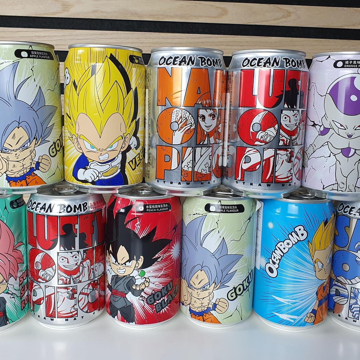 Asian Soft Drink Box - Anime Collection: Pokemon Dragon Ball Z & One ...
