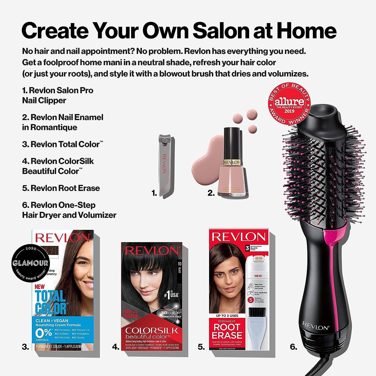 Revlon Total Color Permanent Hair Color, Dark Brown - Clean, Vegan ...