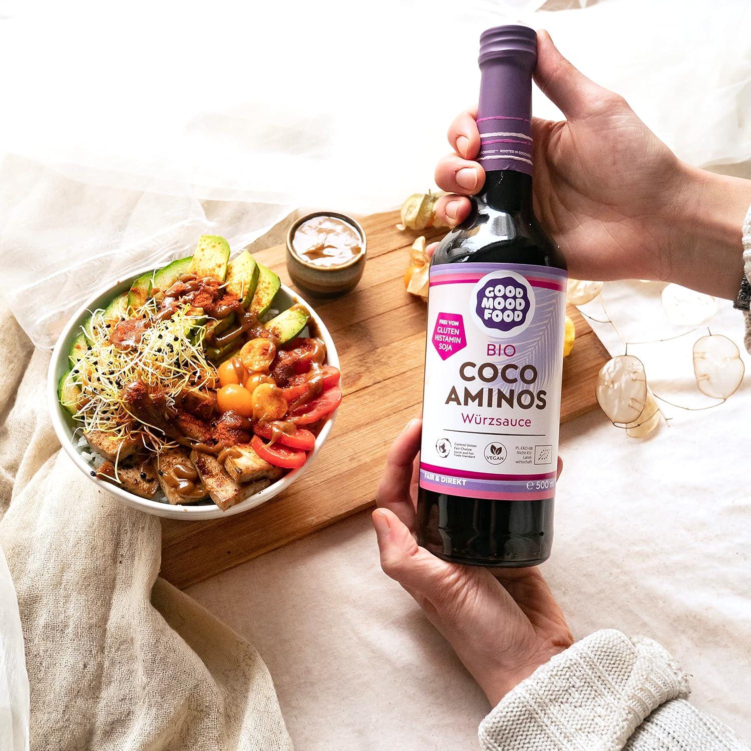 Coco Aminos Seasoning Sauce 500ml Organic Vegan Soy Sauce Alternative ...