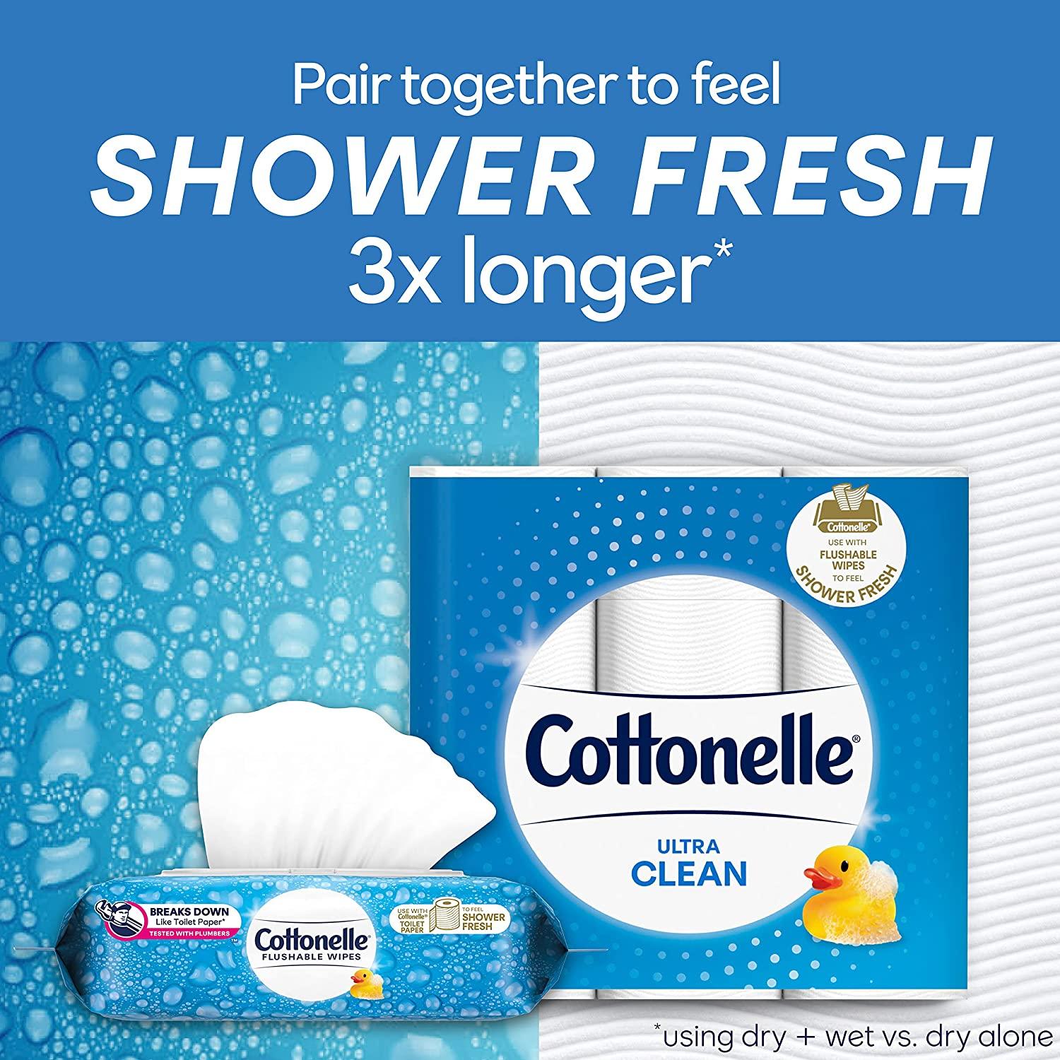 flushable toilet tissue