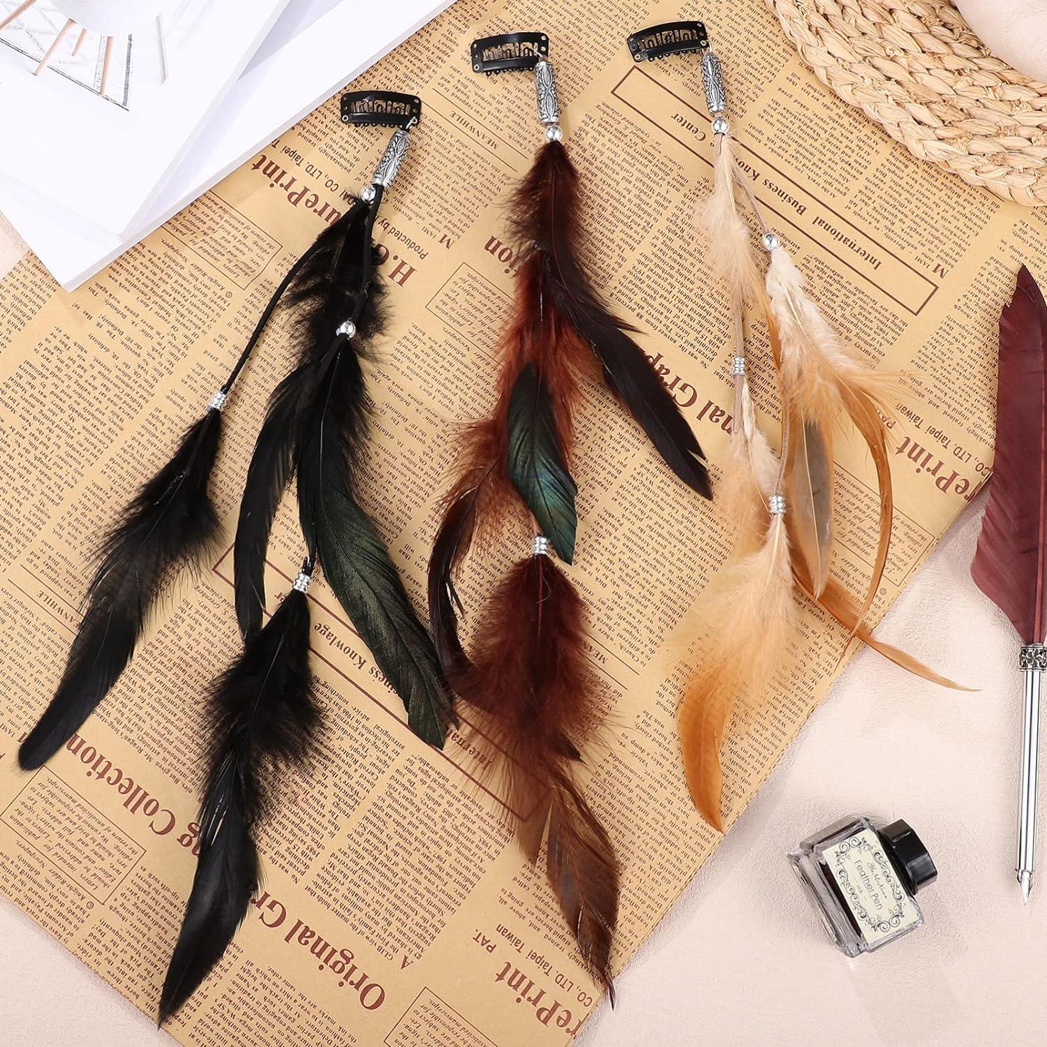 Wedding Feather Hair Clip | Handmade Feathers Headpiece for Women | Buy ...