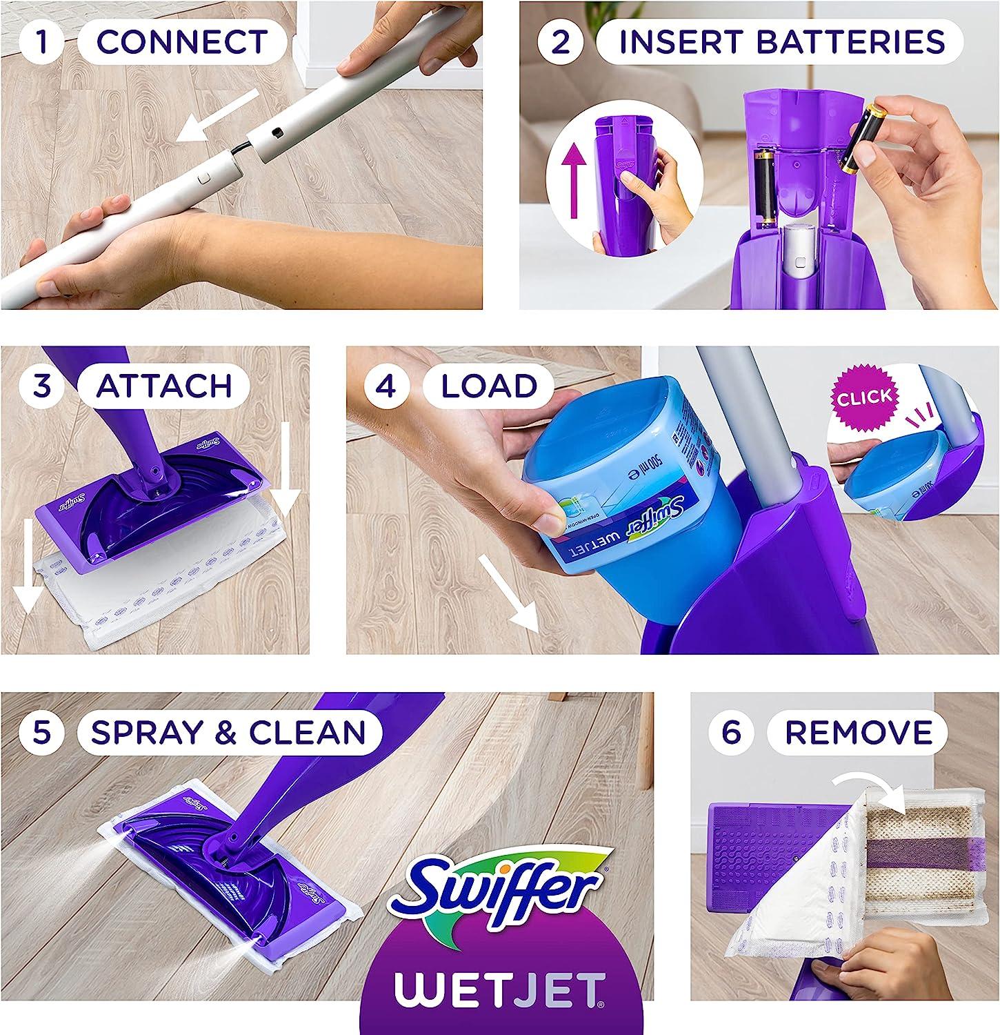 Swiffer Wetjet All Purpose Multi Surface Floor Cleaner - 24 Count | Buy Now with Express ...