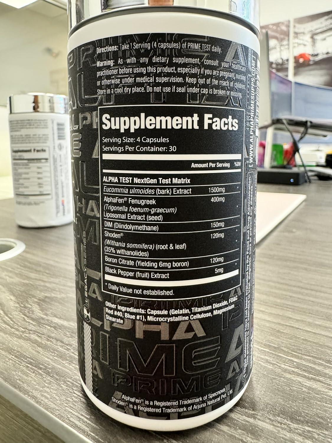 Alpha Prime Supplements Legacy Series | Optimize Hormone Balance ...