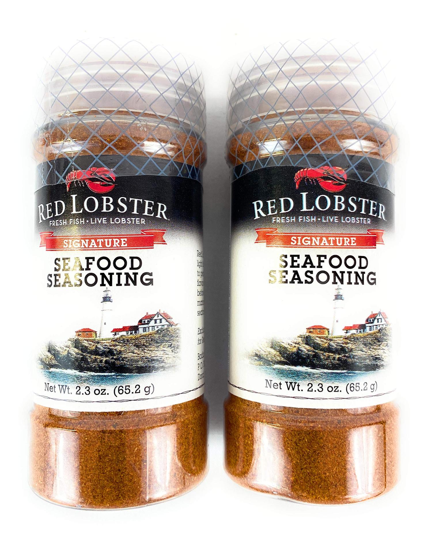 2 Pack Red Lobster Signature Seafood Seasoning - Authentic Blend for ...