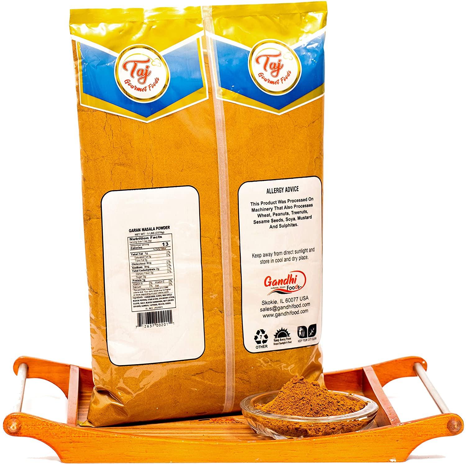 Taj Premium Indian Garam Masala Powder - 14 Ounce (Pack of 1 ...