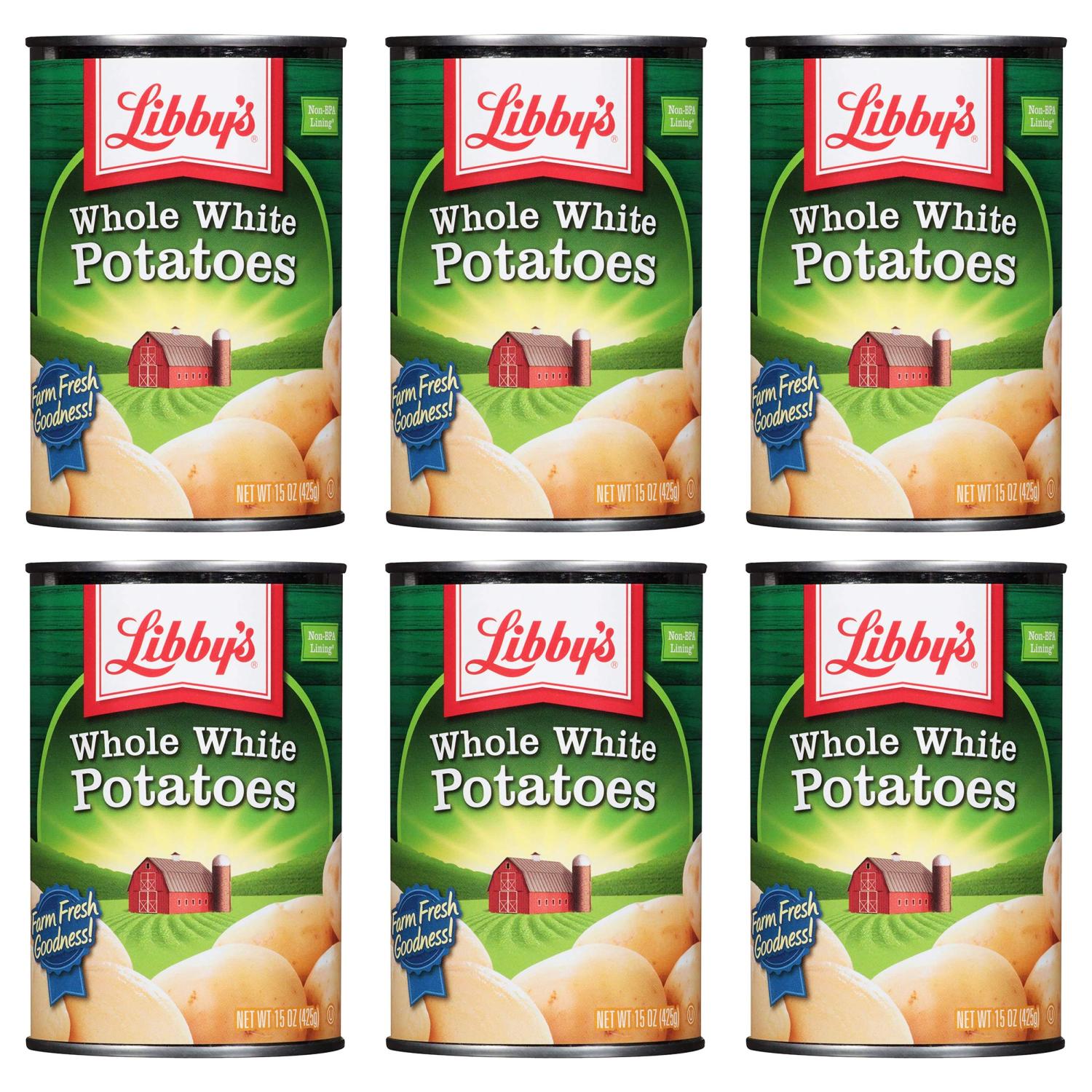 Libby's Whole White Potatoes 15oz - Pack of 6 | Fresh and Delicious | Buy Now with Express ...