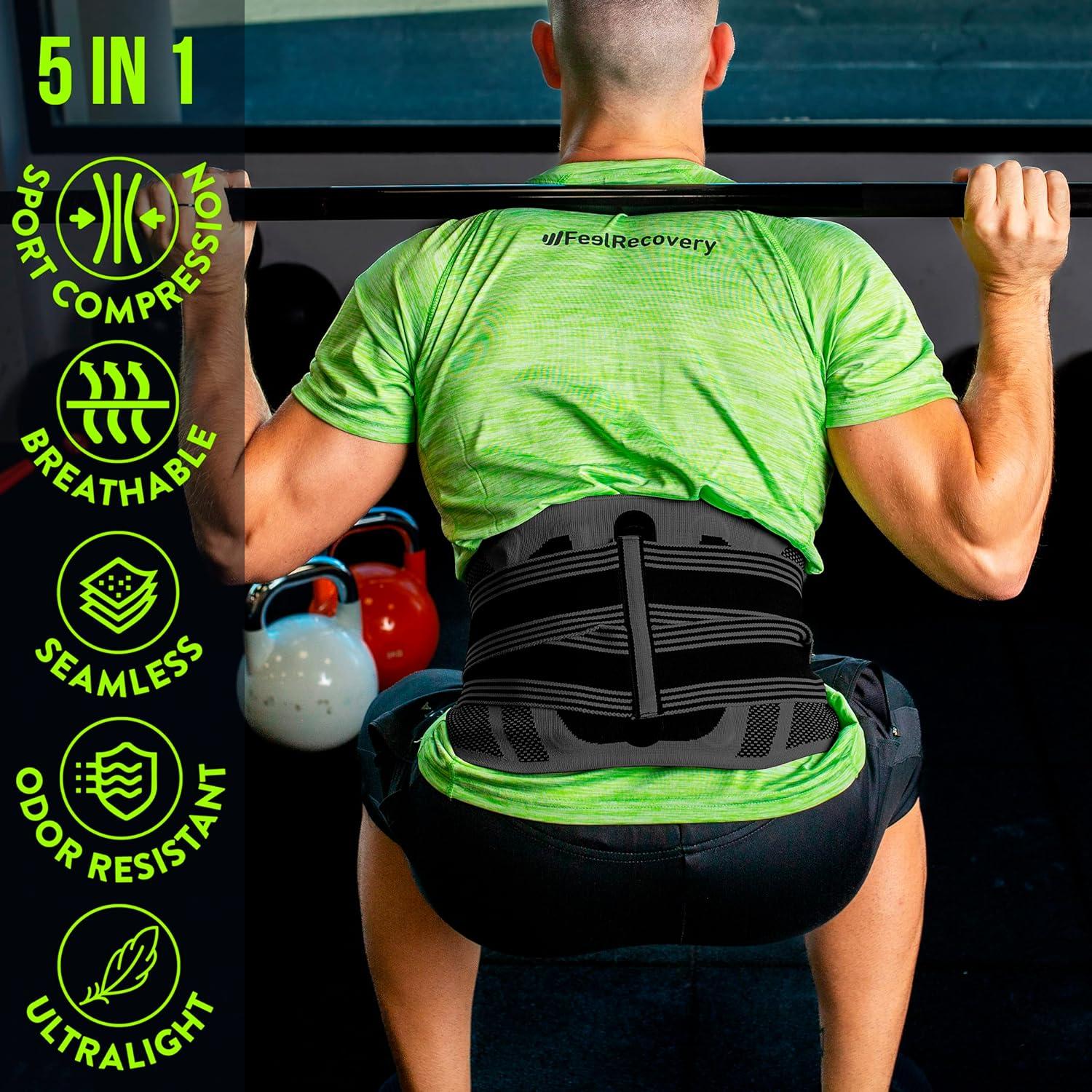 Back Bandage for Men & Women - Supportive Back Belt for Sciatica ...
