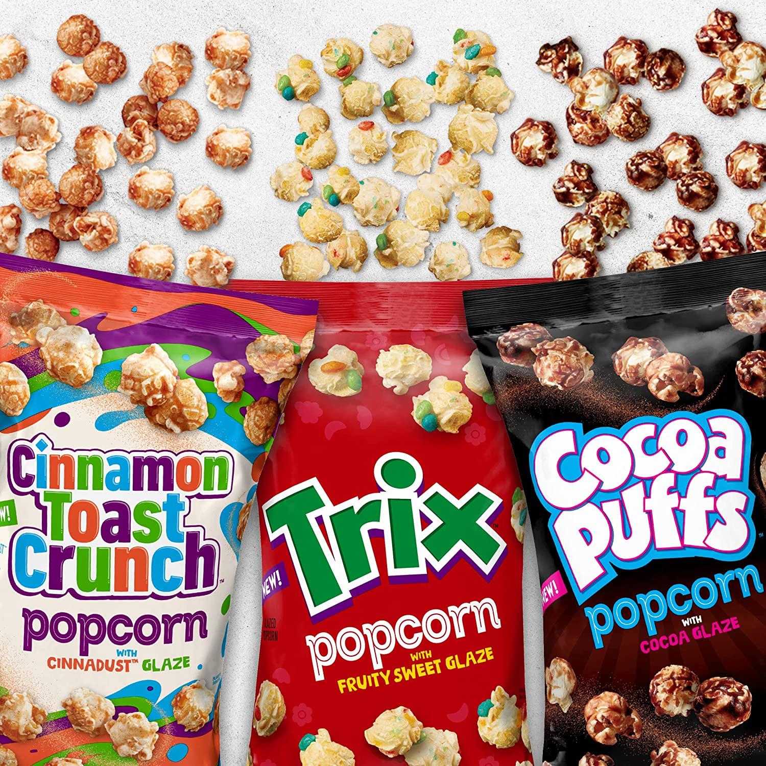 Cinnamon Toast Crunch Popcorn Snack 7 oz - Irresistible Cinnadust Glaze ...