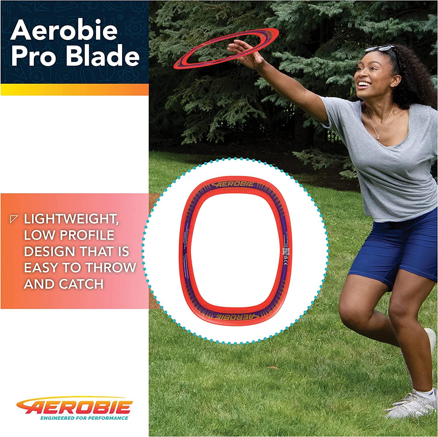 Aerobie Pro Blade Throw Ring - Lightweight Kids Toy for Disc Golf ...