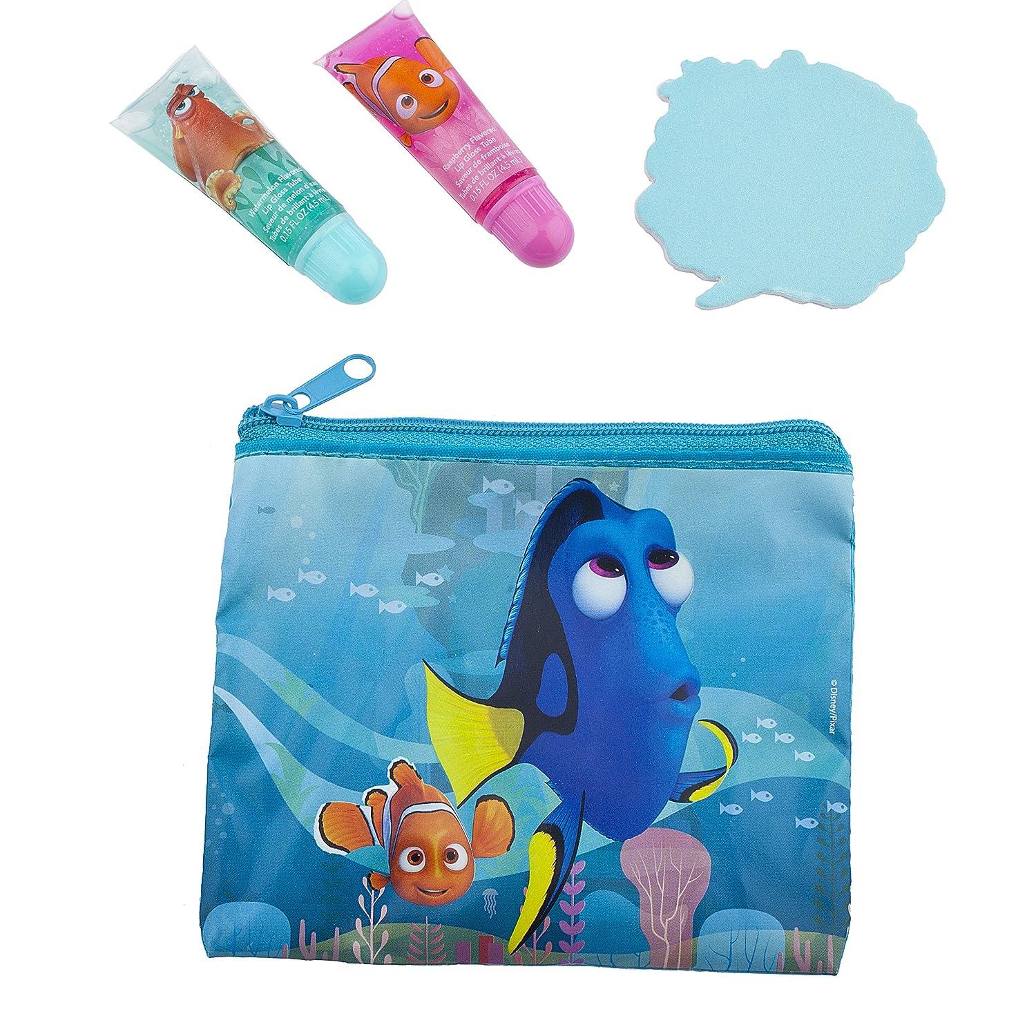 Disney Pixar Finding Dory Beauty Kit: Lip Gloss, Balm, Press-On Nails ...