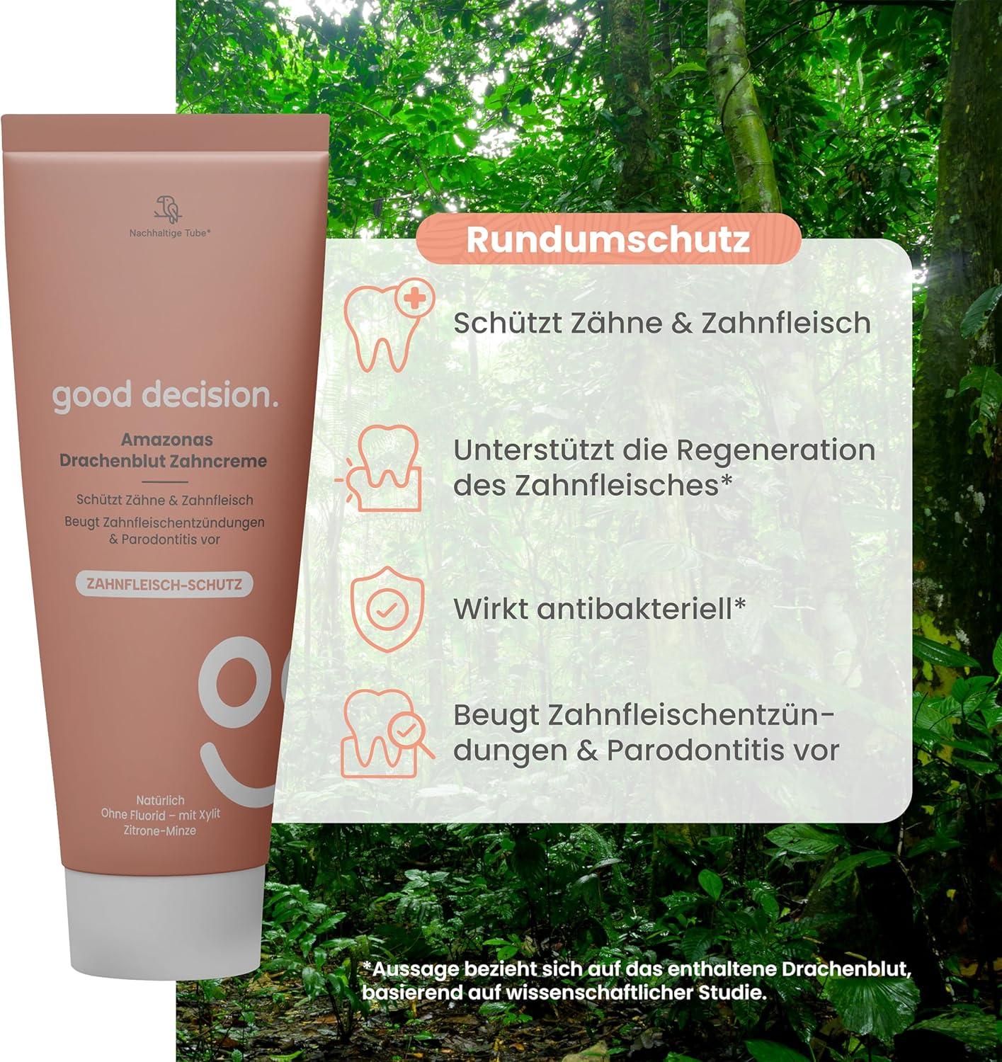 Buy Amazon's Dragon Blood Toothpaste 75ml - Xylitol Fluoride-Free ...