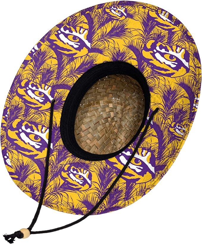 foco Men's NFL Team Logo Floral Lifeguard Beach Straw Sun Hat | Buy Now ...