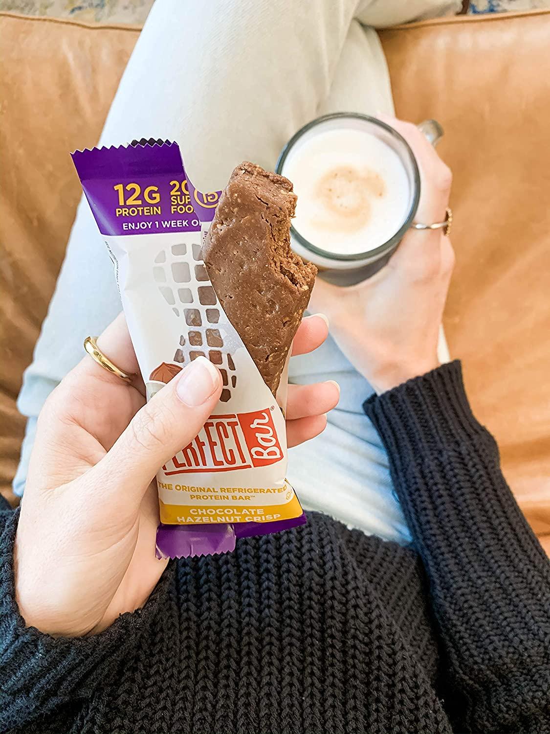 Perfect Bar Original Chocolate Hazelnut Crisp Protein Bar 2.3 oz 8ct ...