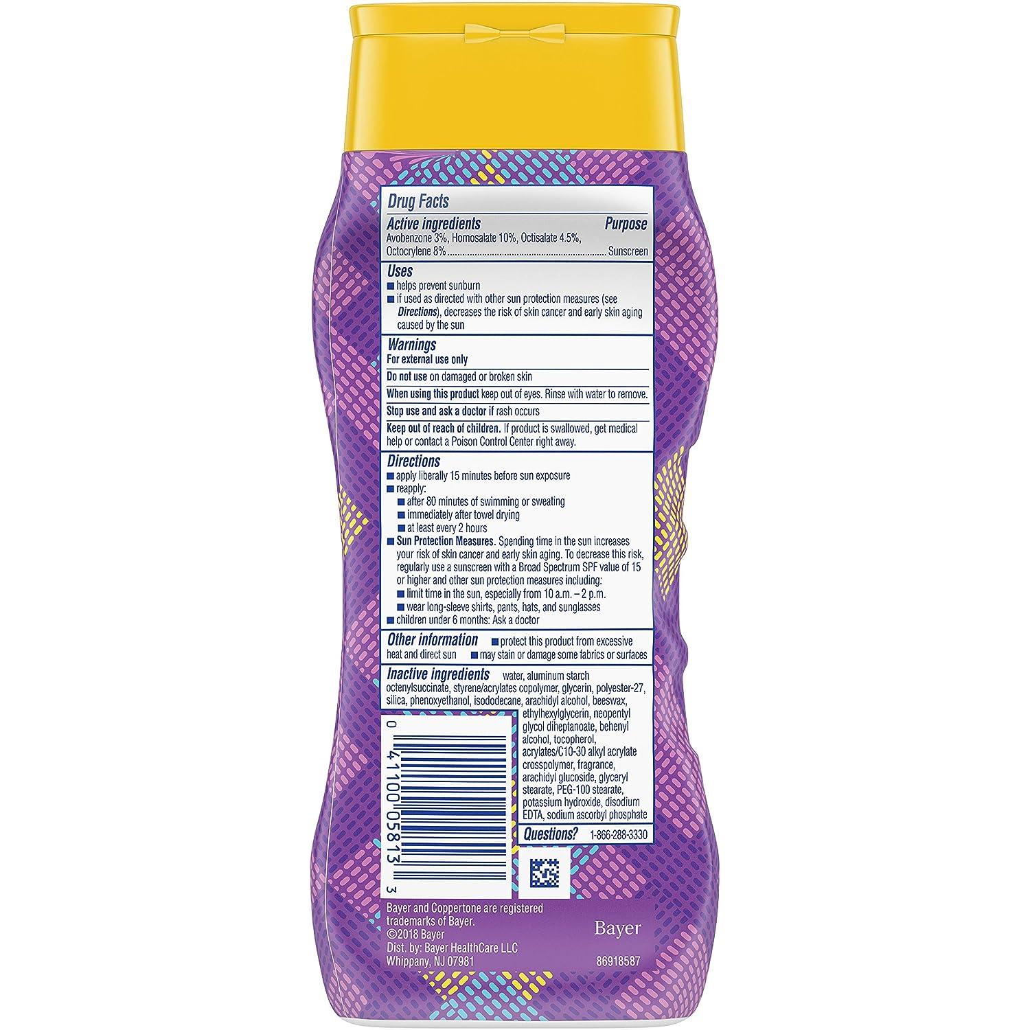 Coppertone Limited Edition ULTRA GUARD SPF 50 Sunscreen Lotion 8 fl. oz ...