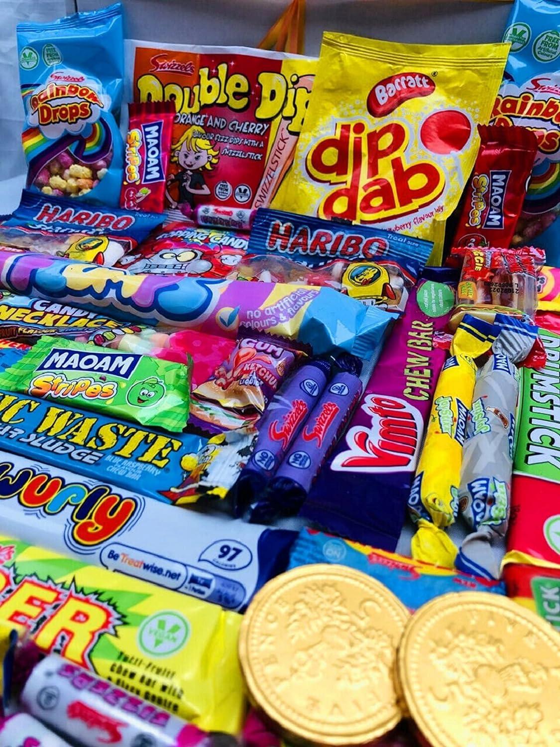 Happy Birthday Pick n Mix The Ultimate Retro Sweet Box Selection 70s ...