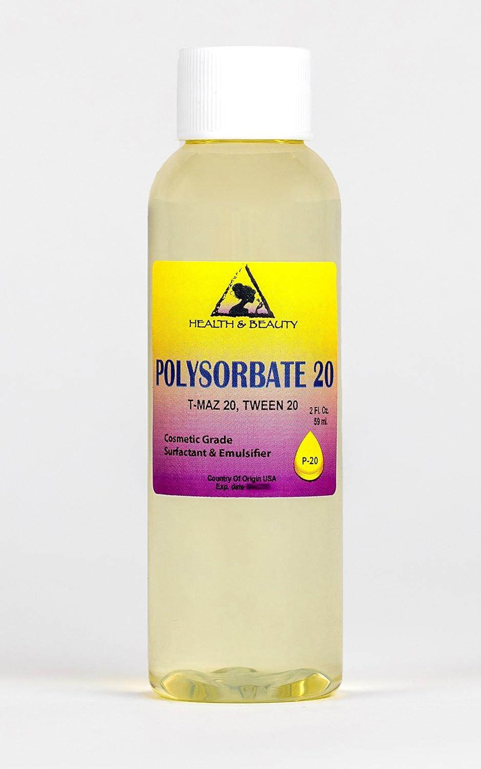 Polysorbate 20 T-MAZ 20 Tween 20 Solubilizer Surfactant & Emulsifier ...