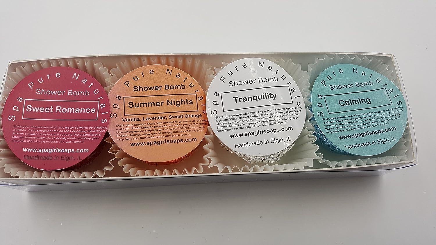 SPA PURE Wellness Collection III Aromatherapy Fizzing Shower Bombs ...